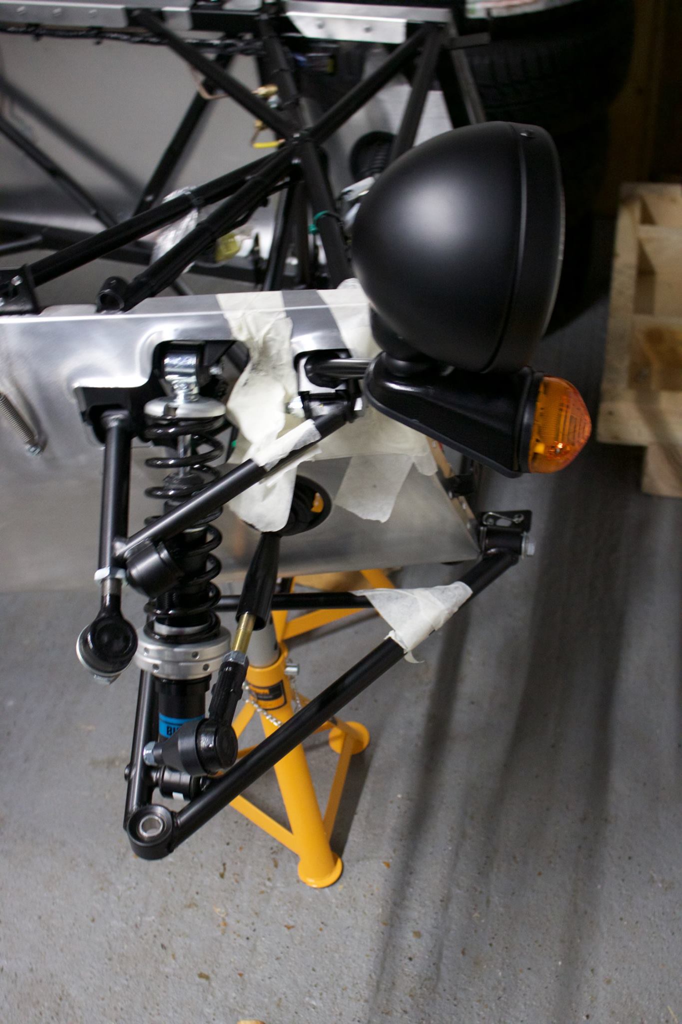 Build Day 1 – front suspension – 2021 Caterham 310R Racer